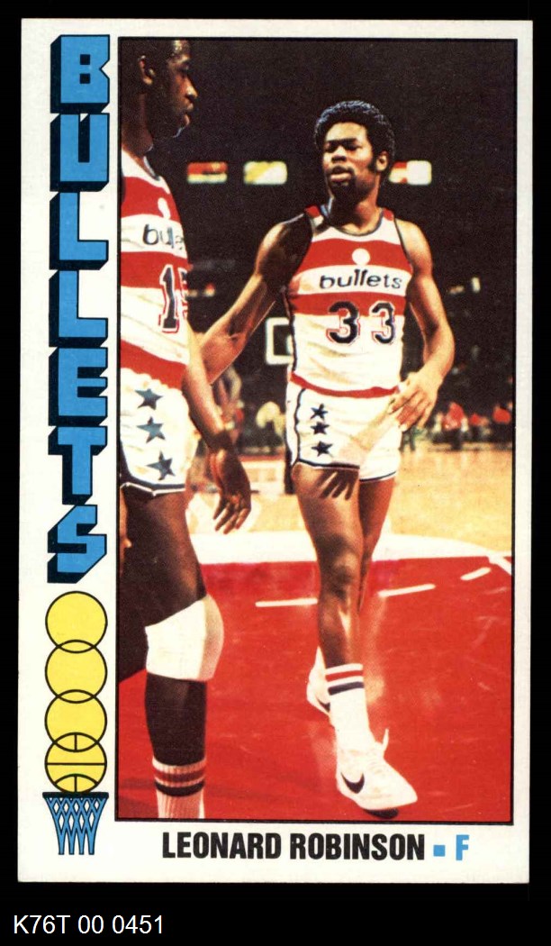 1976 Topps -77 Washington Bullets Team Set