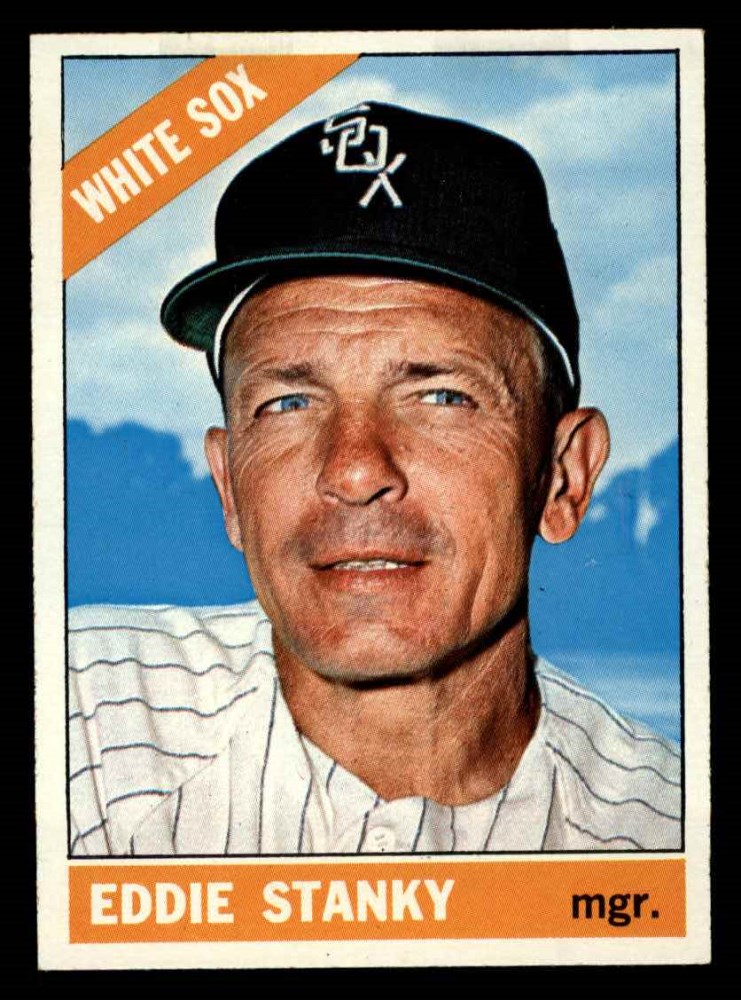 1966 Topps #448 Ed Eddie Stanky
