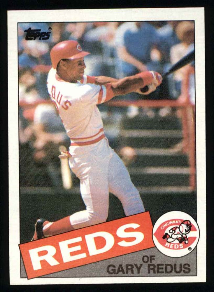 1985 Topps Cincinnati Reds Team Set