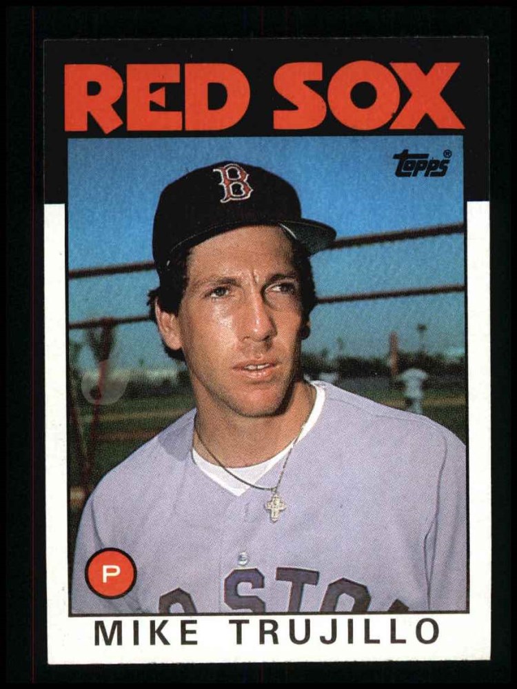 1986 Topps #687 Mike Trujillo