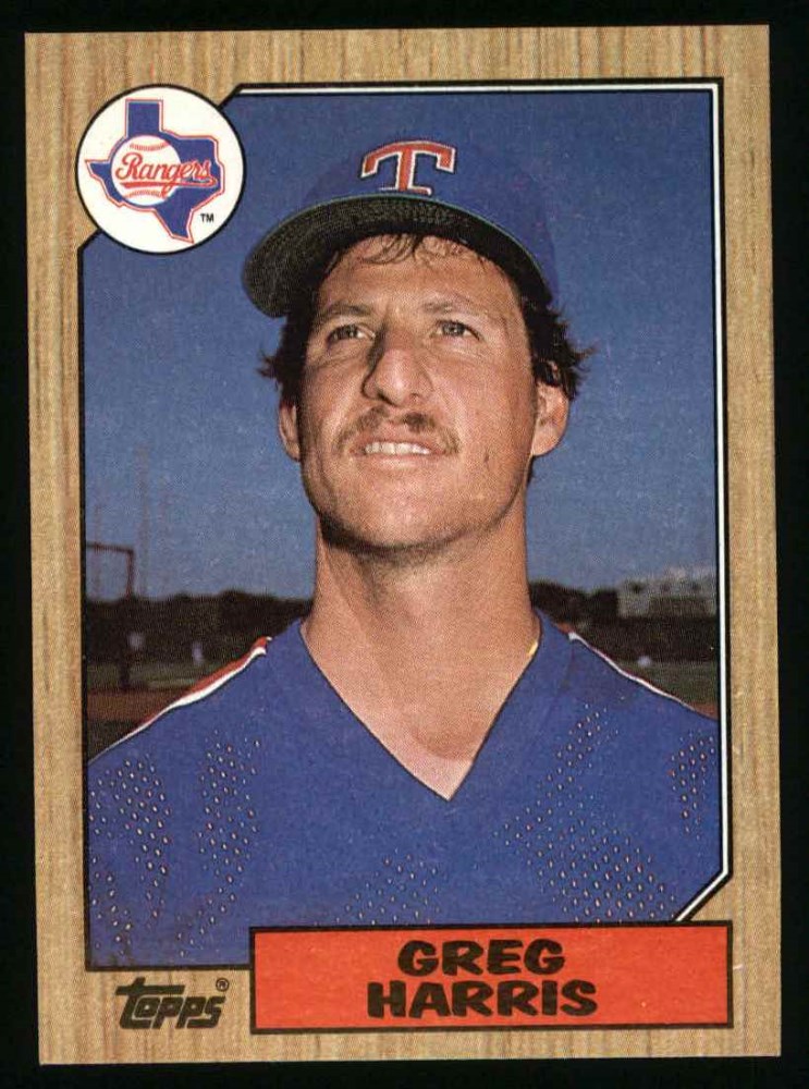 1987 Topps #44 Greg Harris
