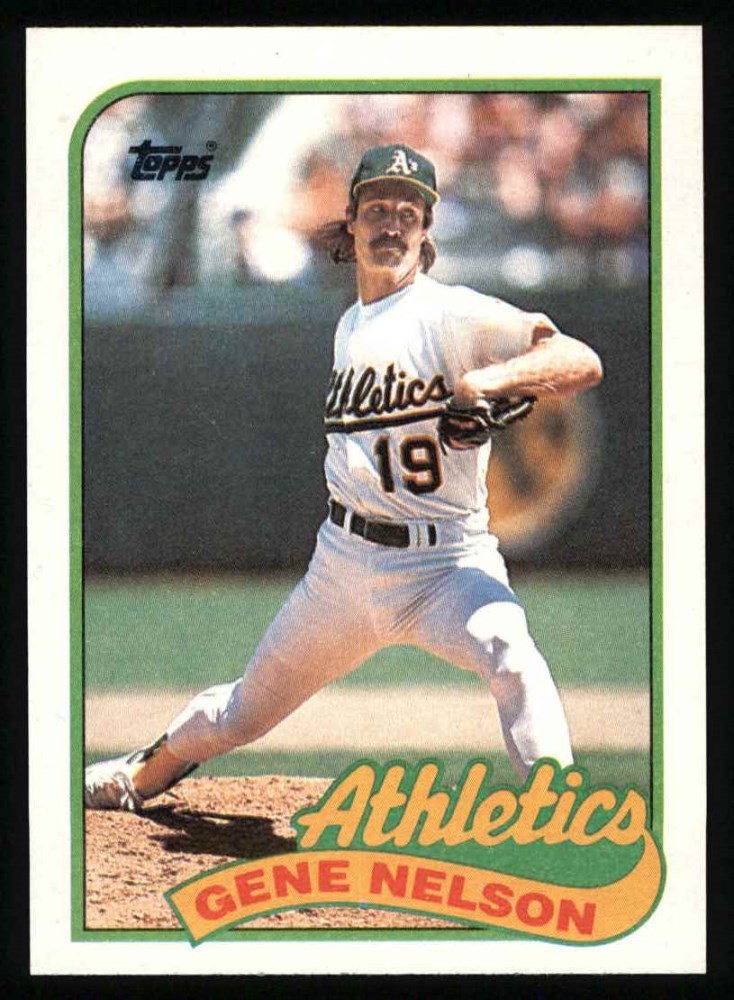 1989 Topps #581 Gene Nelson