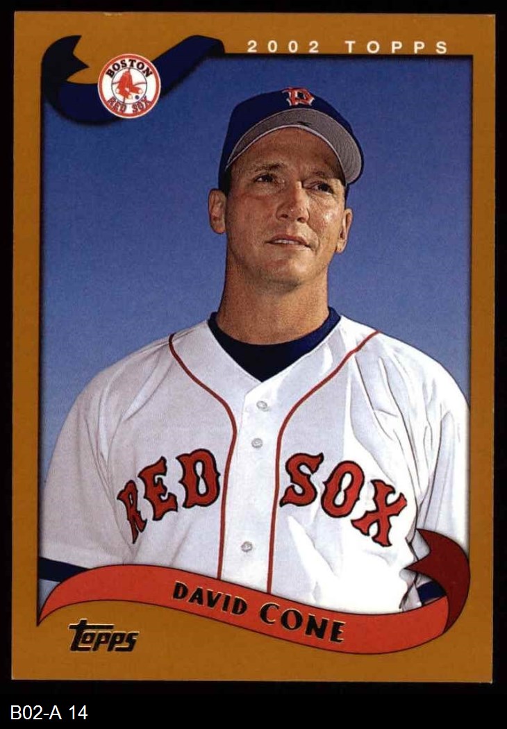 2002 Topps #14 David Cone