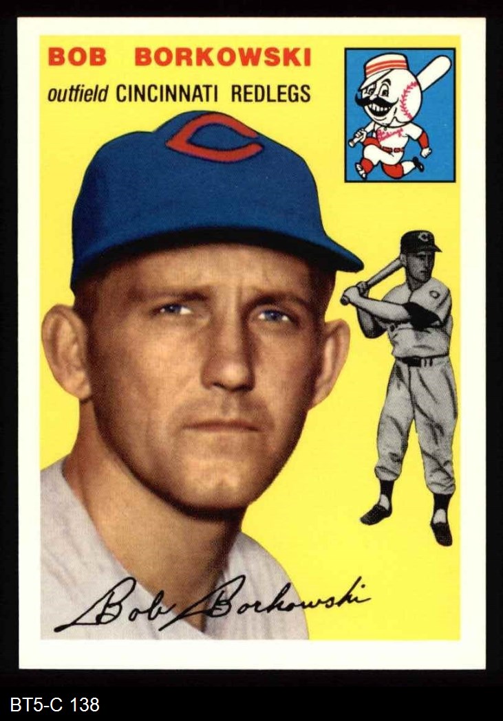 1954 Topps REPRINT Cincinnati Reds Team Set