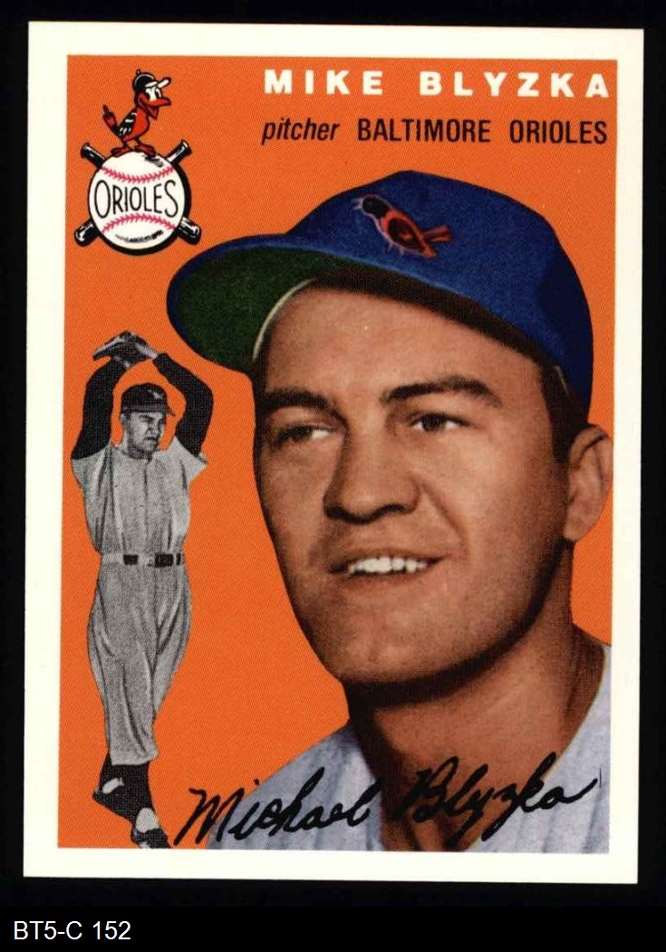 1954 Topps REPRINT Baltimore Orioles Team Set