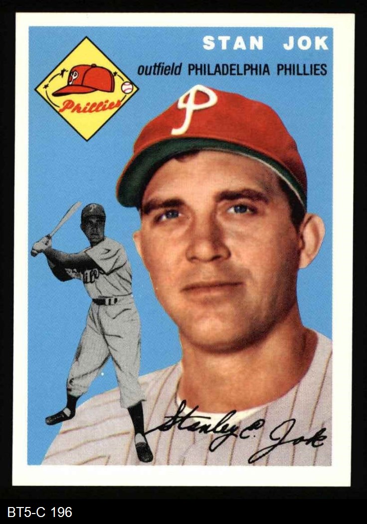 1954 Topps REPRINT Philadelphia Phillies Team Set