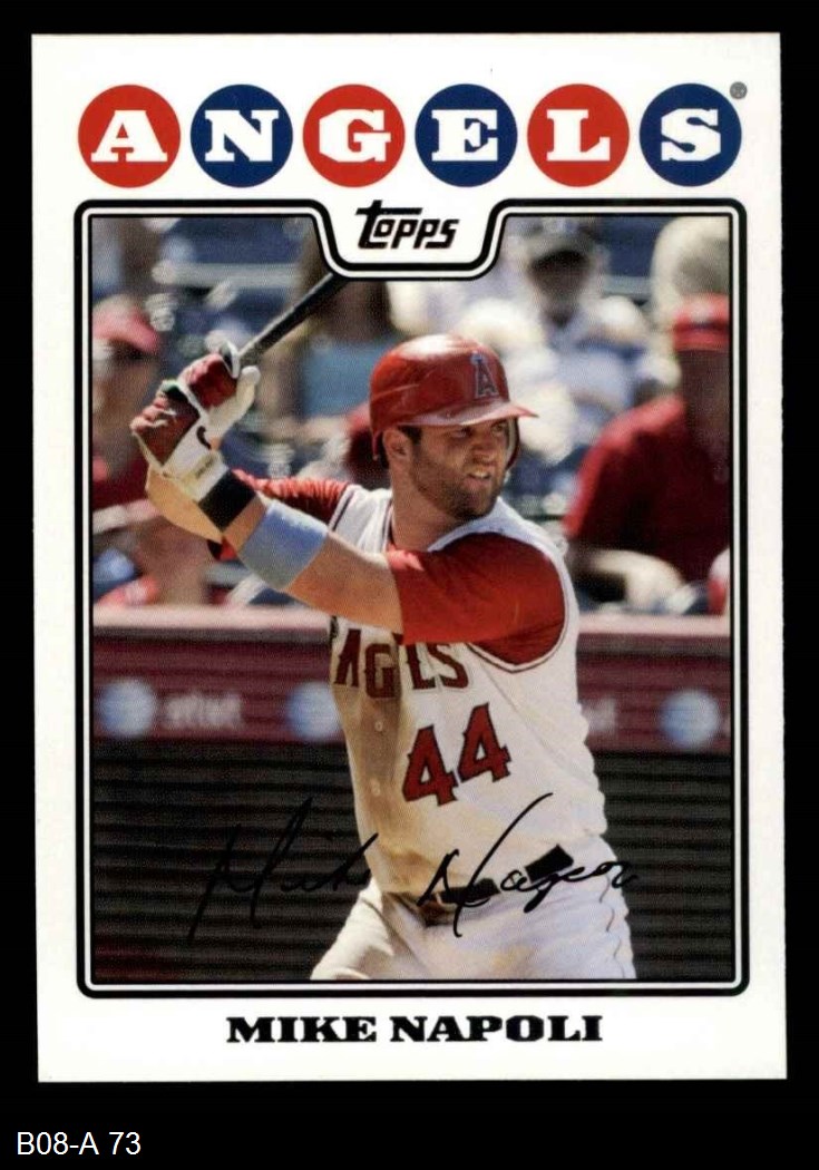 2008 Topps #73 Mike Napoli