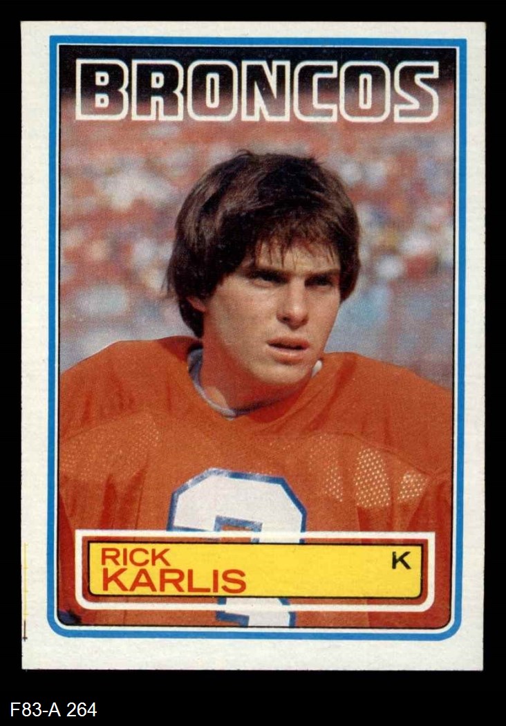 1983 Topps Denver Broncos Team Set