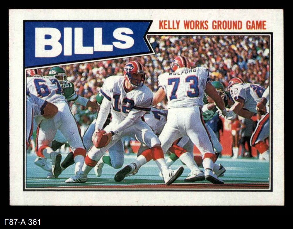1987 Topps #361 Bills Leaders Robb Riddick / Andre Reed / Charles Romes ...