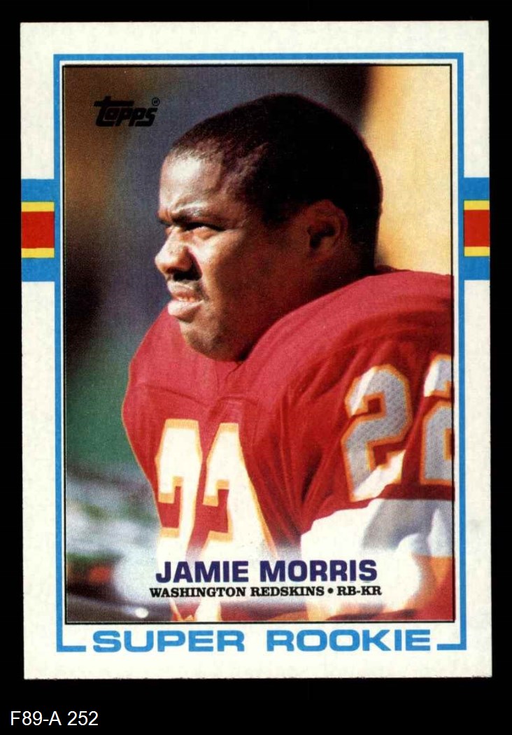 1989 Topps #252 Jamie Morris