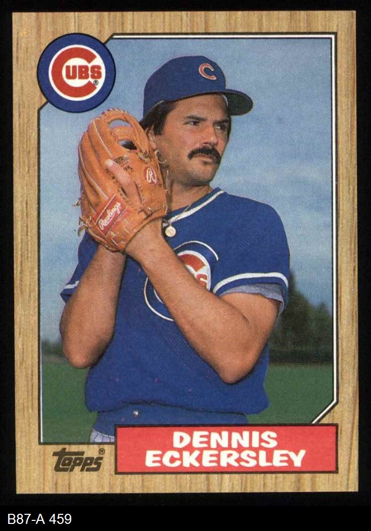 1987 Topps Chicago Cubs Team Set