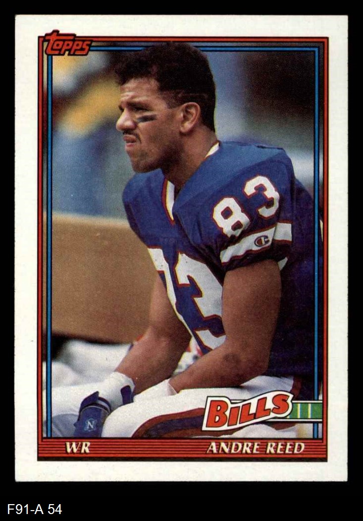 1991 Topps #54 Andre Reed