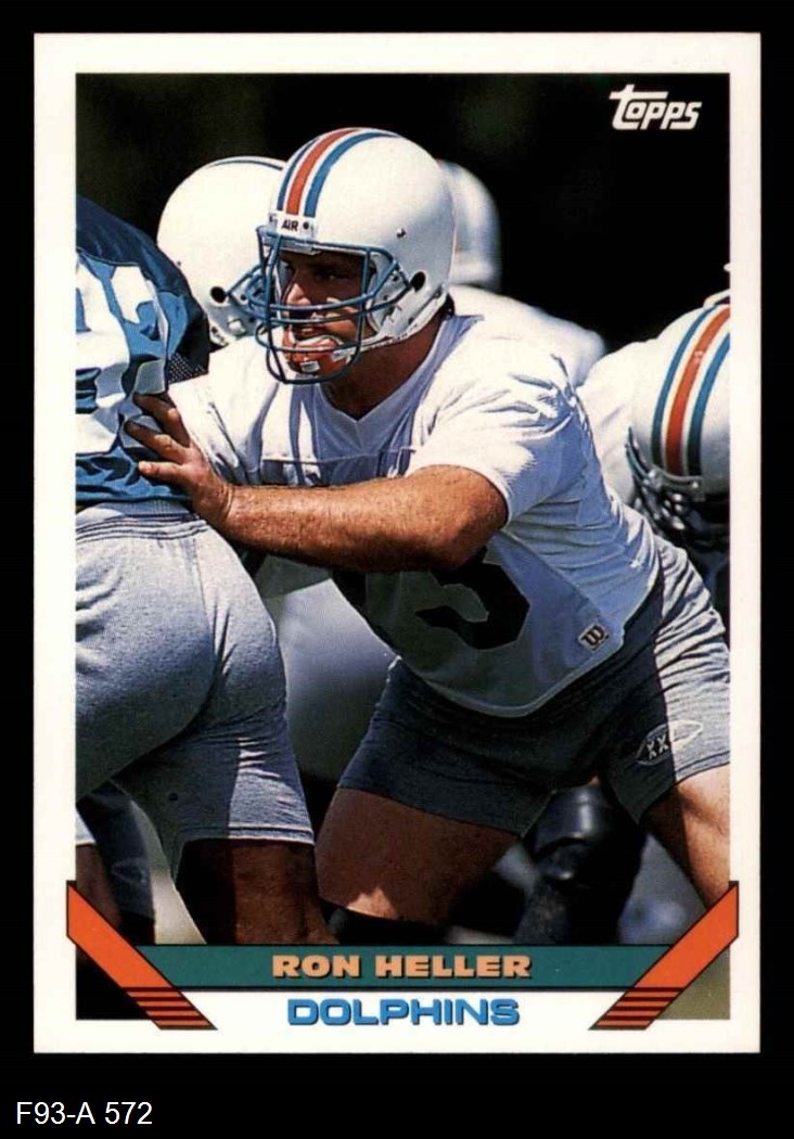 1993 Topps #572 Ron Heller