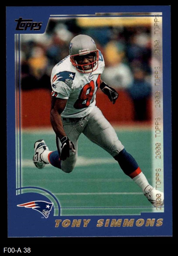 2000 Topps #38 Tony Simmons
