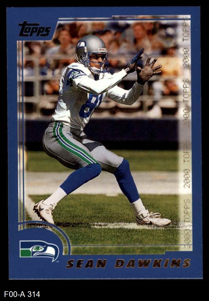 2000 Topps Seattle Seahawks Almost Complete Team Set