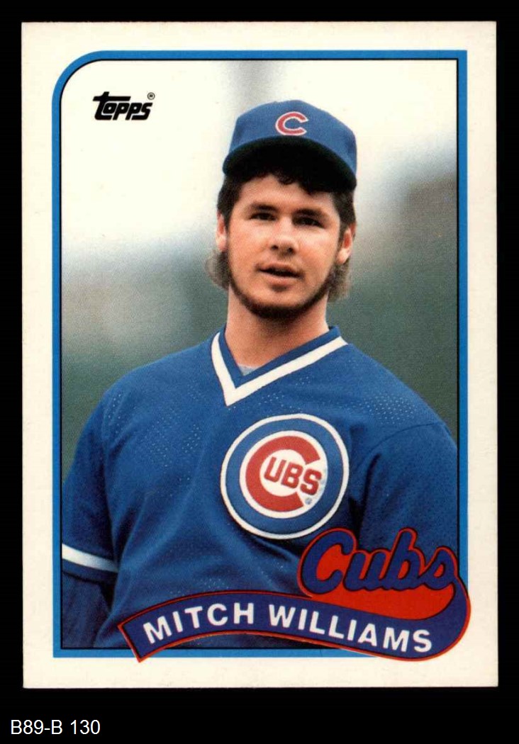 1989 Topps Traded #130 Mitch Williams