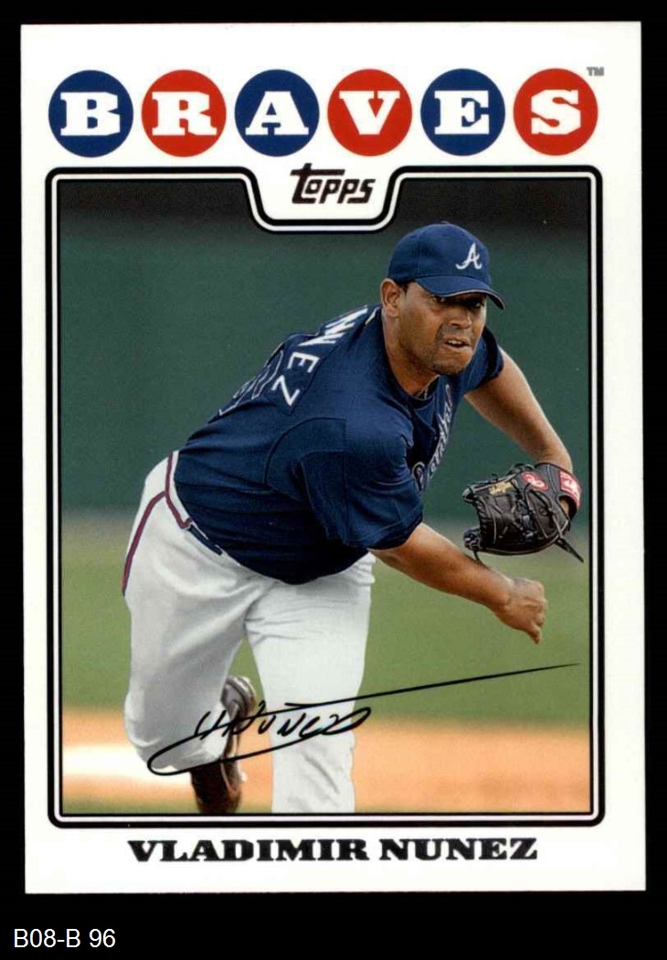 2008 Topps Update #96 Vladimir Nunez