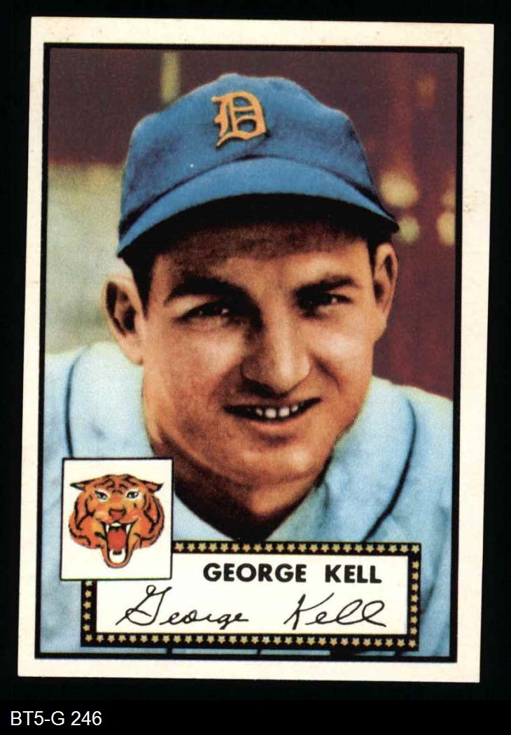 1952 Topps REPRINT Detroit Tigers Team Set