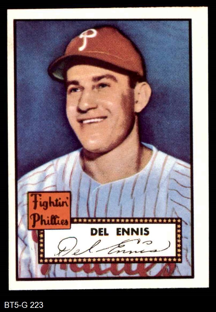 1952 Topps REPRINT Philadelphia Phillies Team Set