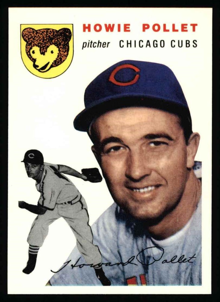 1954 Topps REPRINT Chicago Cubs Team Set
