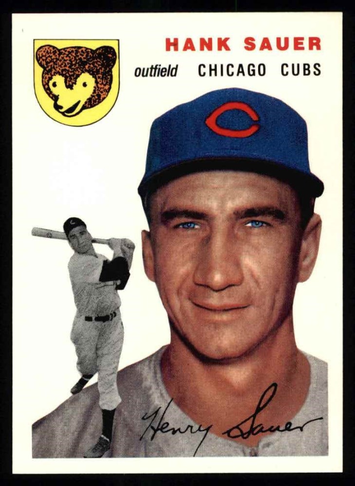 1954 Topps REPRINT Chicago Cubs Team Set