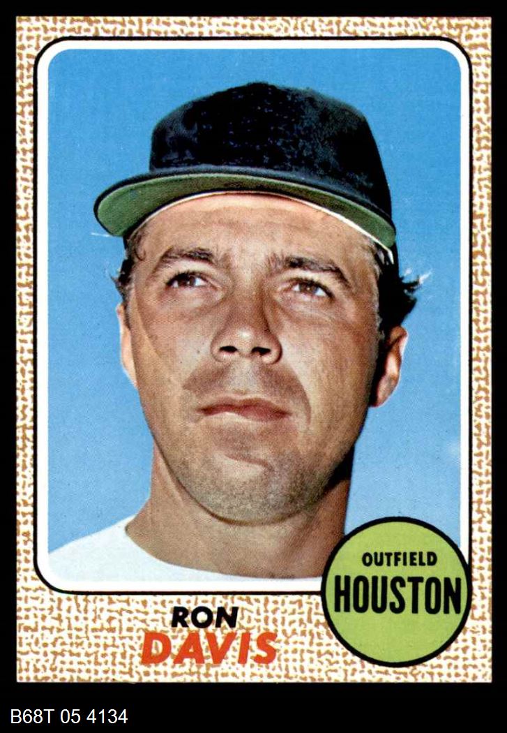 1968 Topps #21 Ron Davis