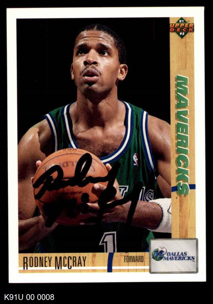1991 Upper Deck #109 Rodney McCray