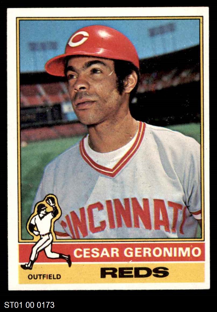 1976 Topps #24 Cesar Geronimo
