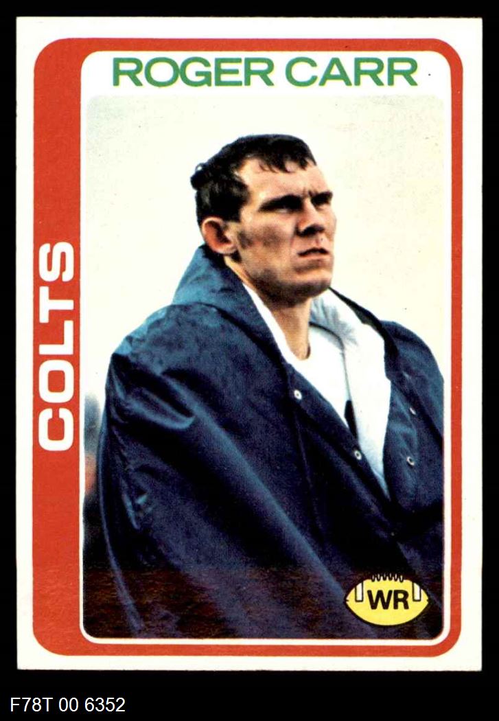 1978 Topps #195 Roger Carr