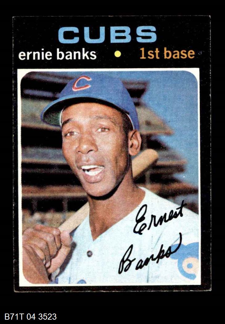 1971 Topps Chicago Cubs Team Set