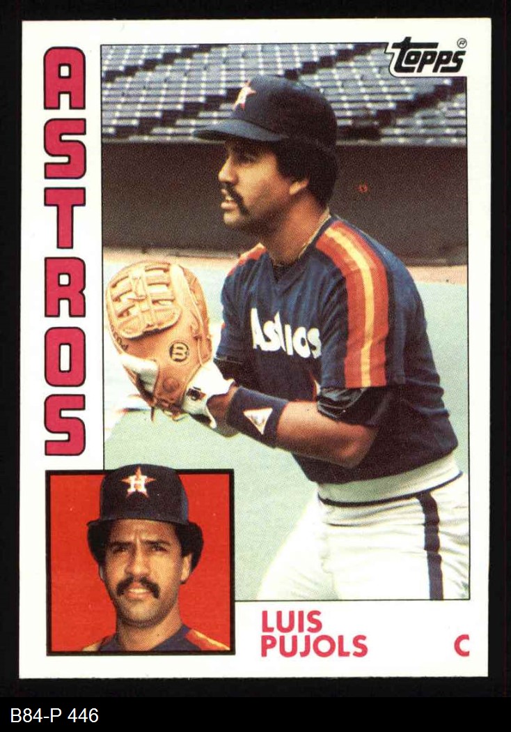 1984 Topps #446 Luis Pujols