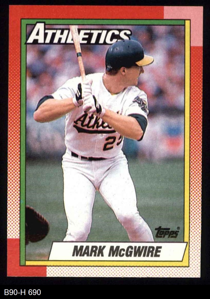 1990 Topps #690 Mark McGwire