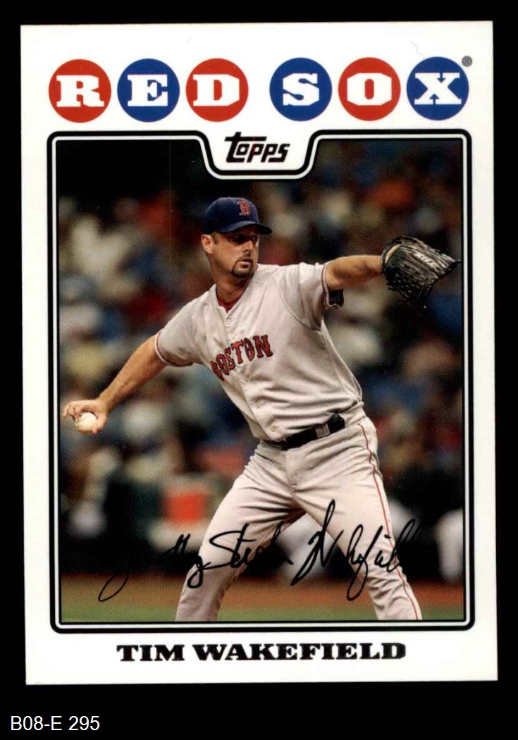 2008 Topps #295 Tim Wakefield