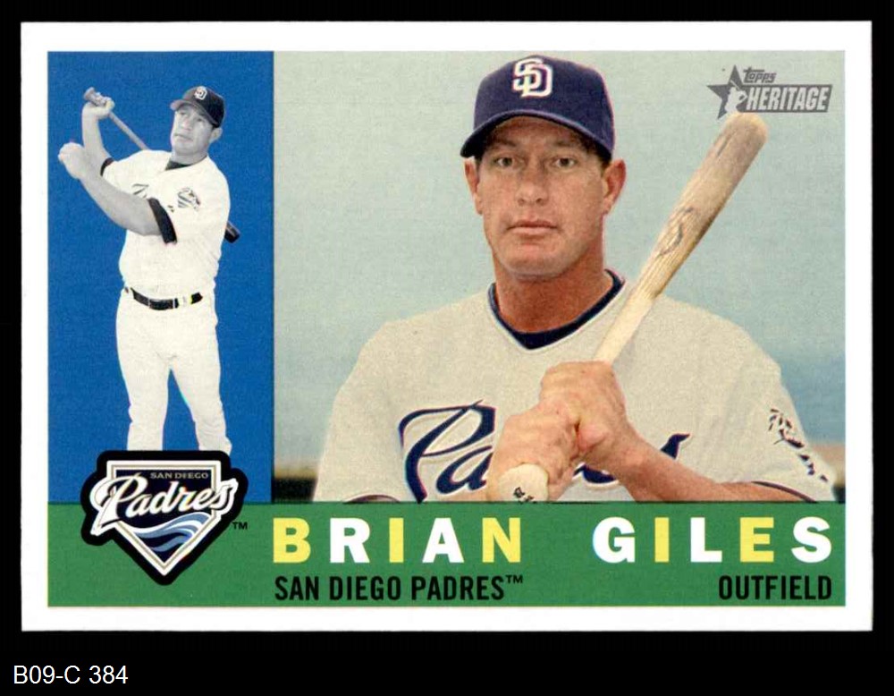 2009 Topps Heritage #384 Brian Giles