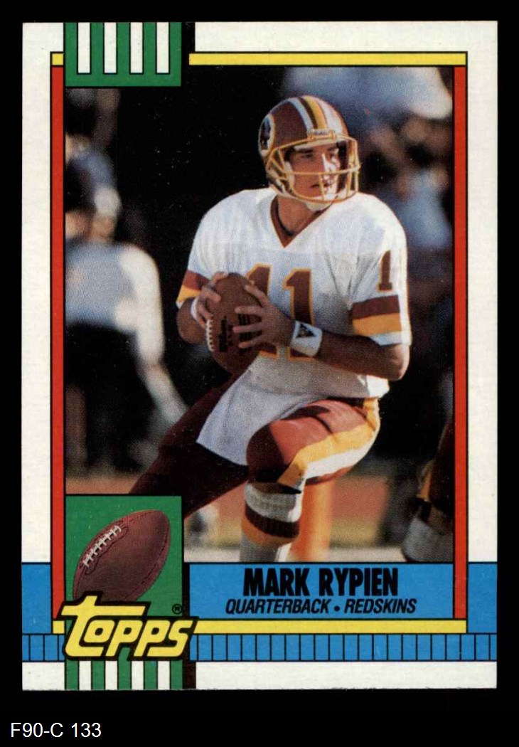1990 Topps #133 Mark Rypien