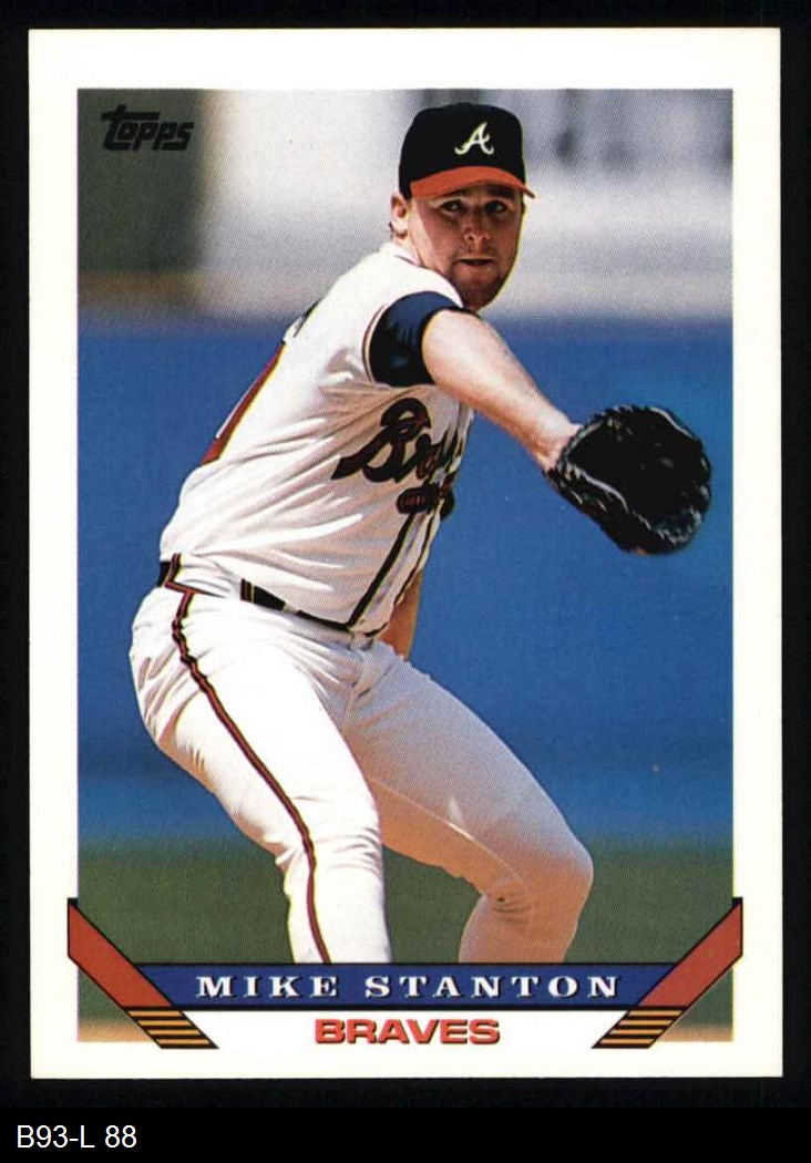 1993 Topps #88 Mike Stanton