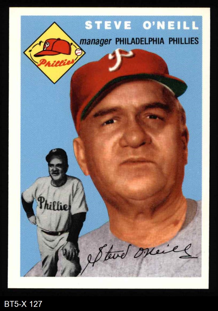 1954 Topps REPRINT Philadelphia Phillies Team Set