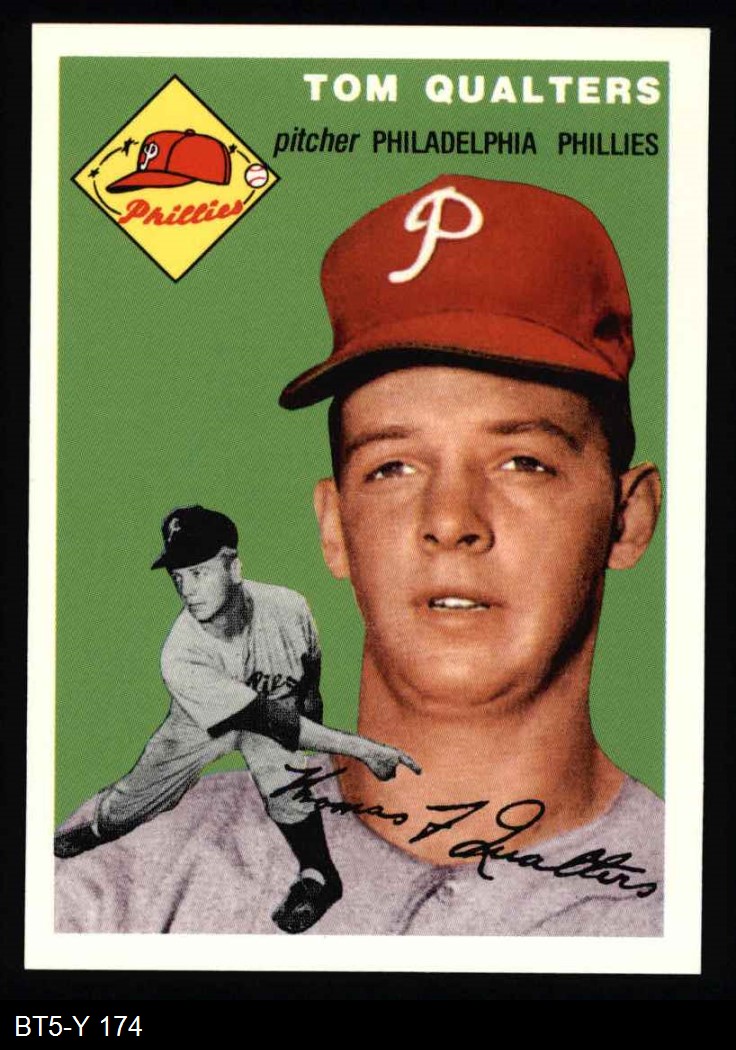 1954 Topps REPRINT Philadelphia Phillies Team Set