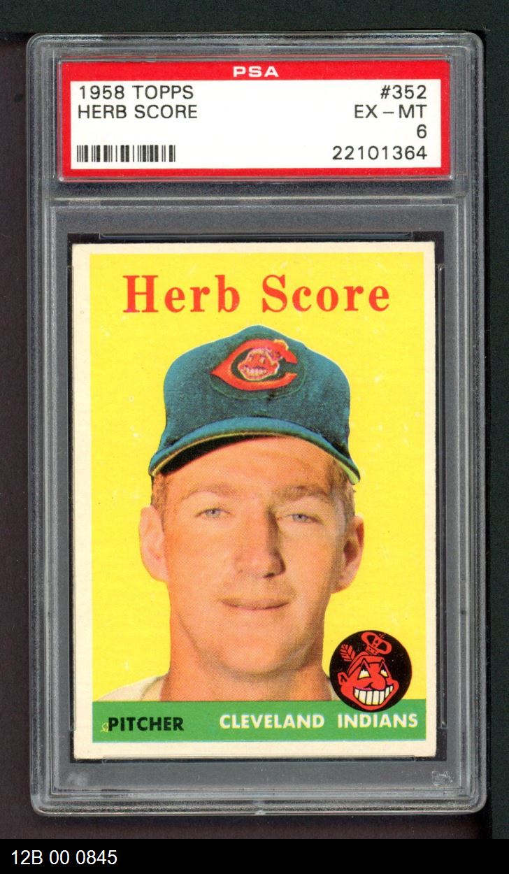 1958 Topps #352 Herb Score