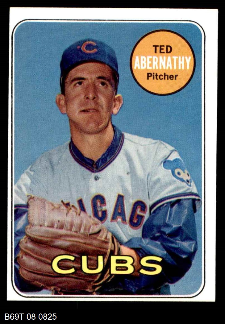 1969 Topps Chicago Cubs Team Set