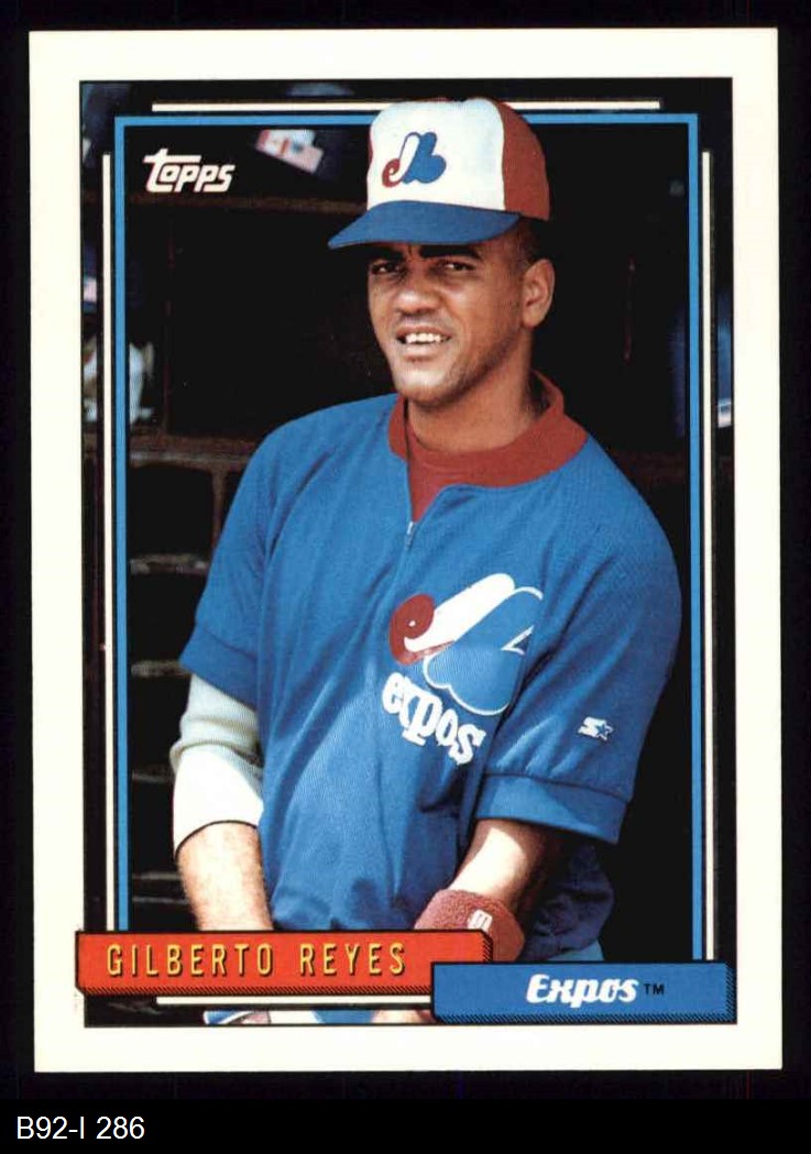 1992 Topps #286 Gilberto Reyes