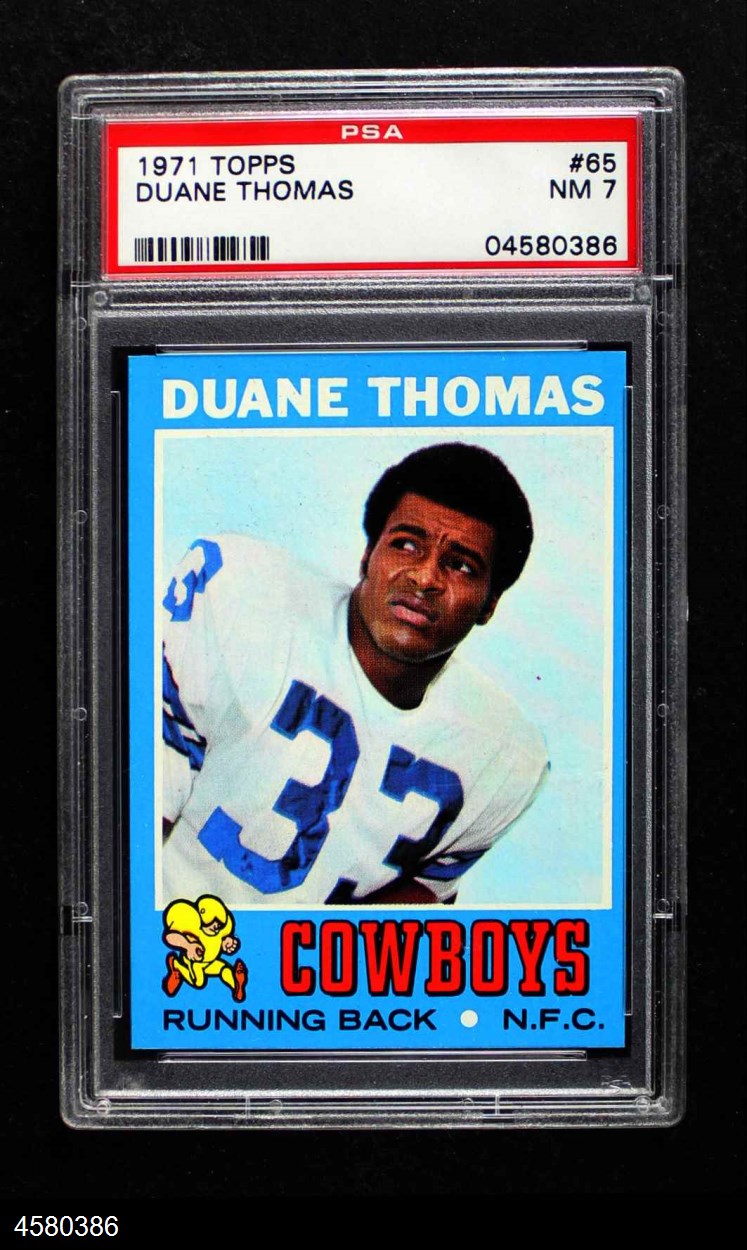 1971 Topps #65 Duane Thomas