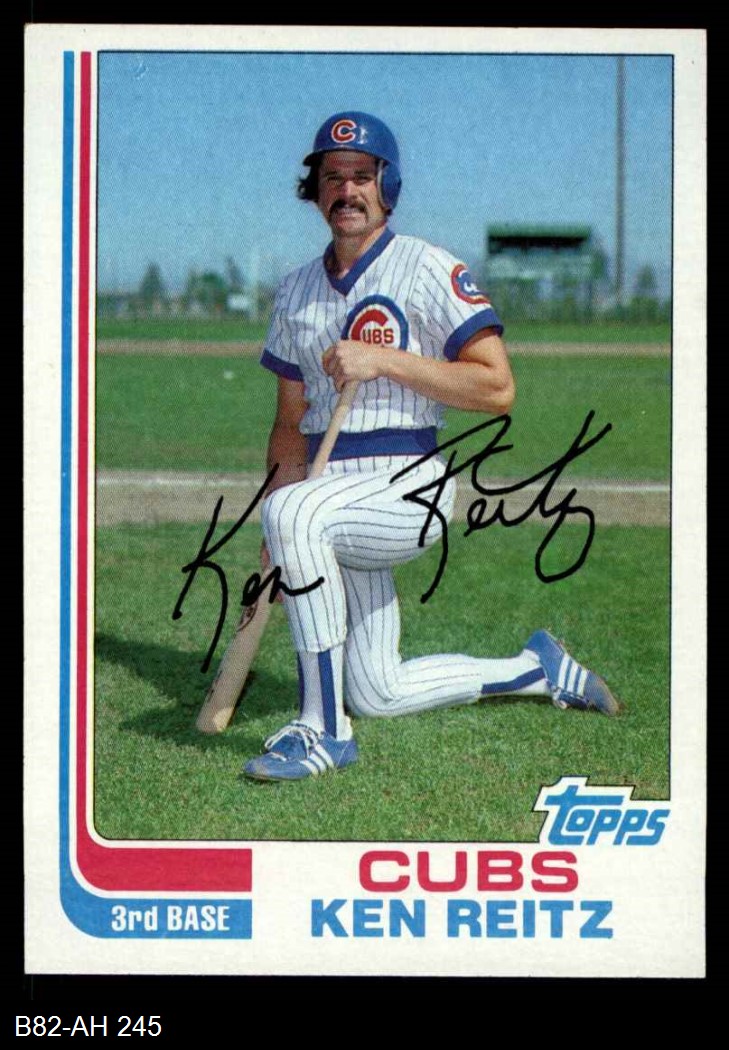1982 Topps #245 Ken Reitz