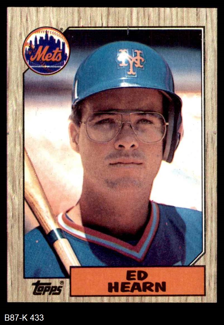 1987 Topps #433 Ed Hearn