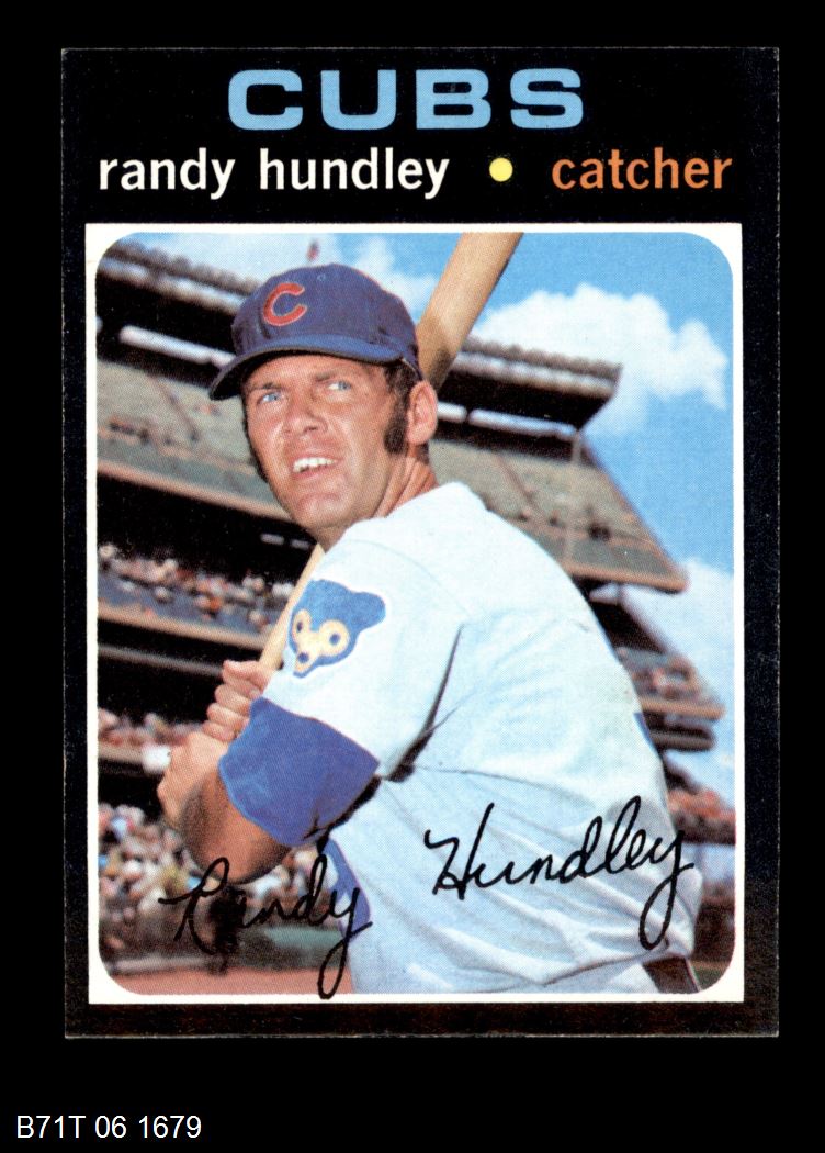 1971 Topps Chicago Cubs Team Set