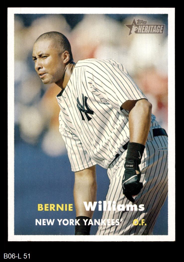 2006 Topps Heritage #51 Bernie Williams