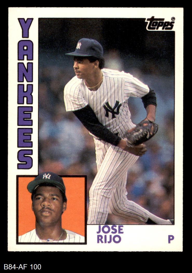1984 Topps Traded #100 Jose Rijo