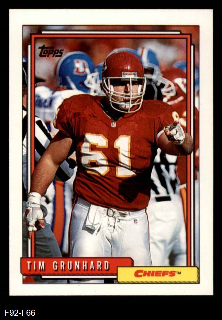 1992 Topps #66 Tim Grunhard