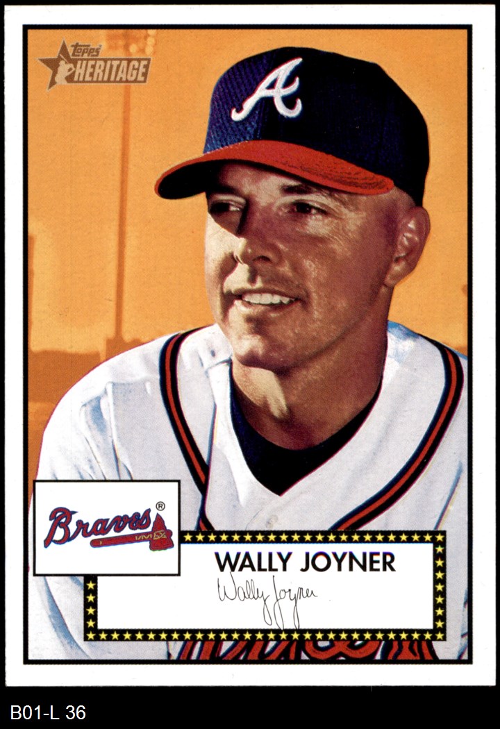 2001 Topps Heritage #36 Wally Joyner