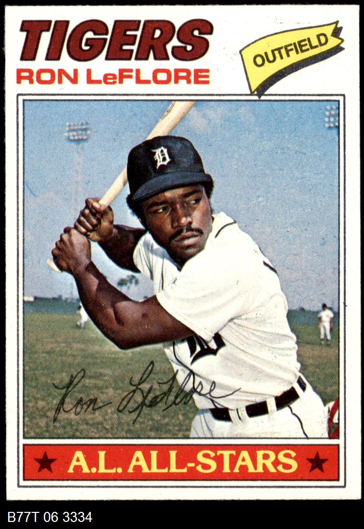 1977 Topps #240 Ron LeFlore